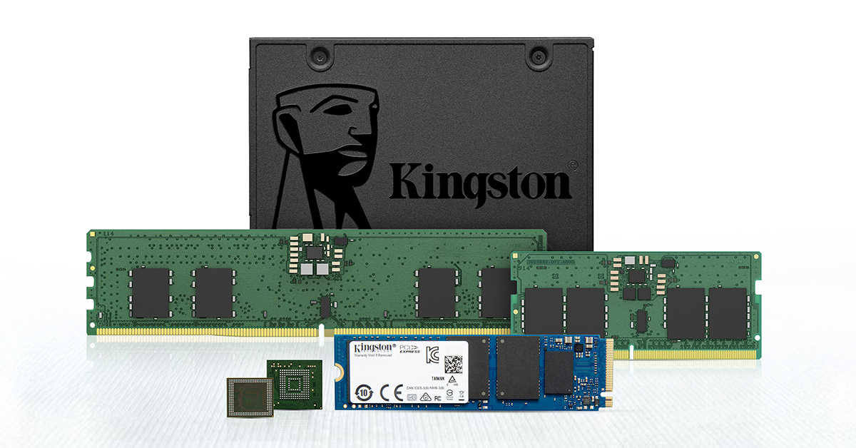 Společnost Kingston Technology upozorňuje na Design-In paměti ...